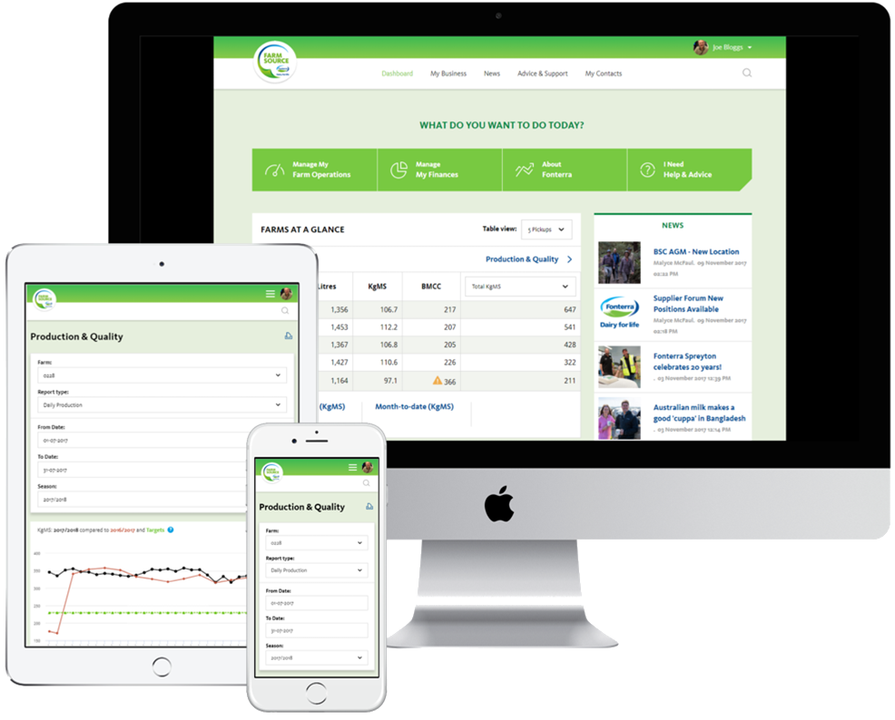 Fonterra Farm Source